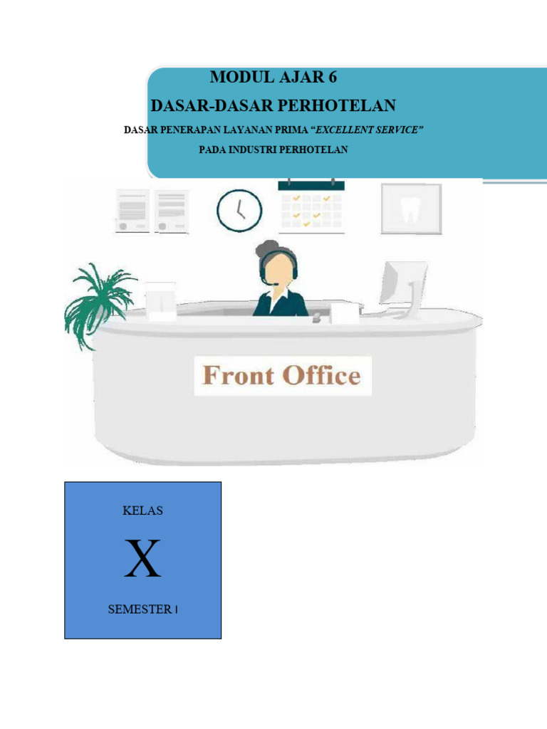 Modul Ajar Layanan Prima Perhotelan | PDF | Karier & Perkembangan