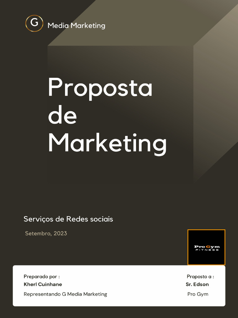 Proposta de Marketing | PDF