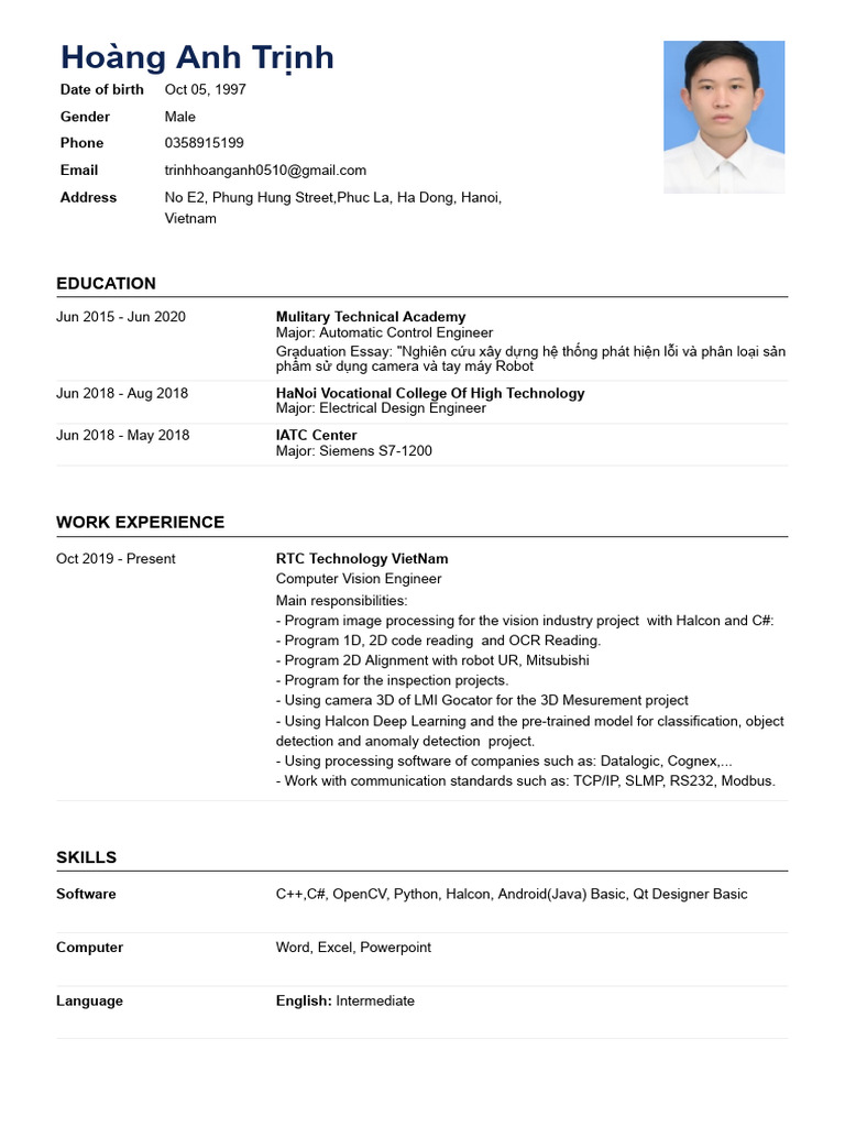 Trinh Hoang Anh | PDF | Software Bug | Systems Engineering