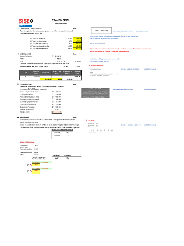 Fila A | PDF | Interés | Industrias de servicio
