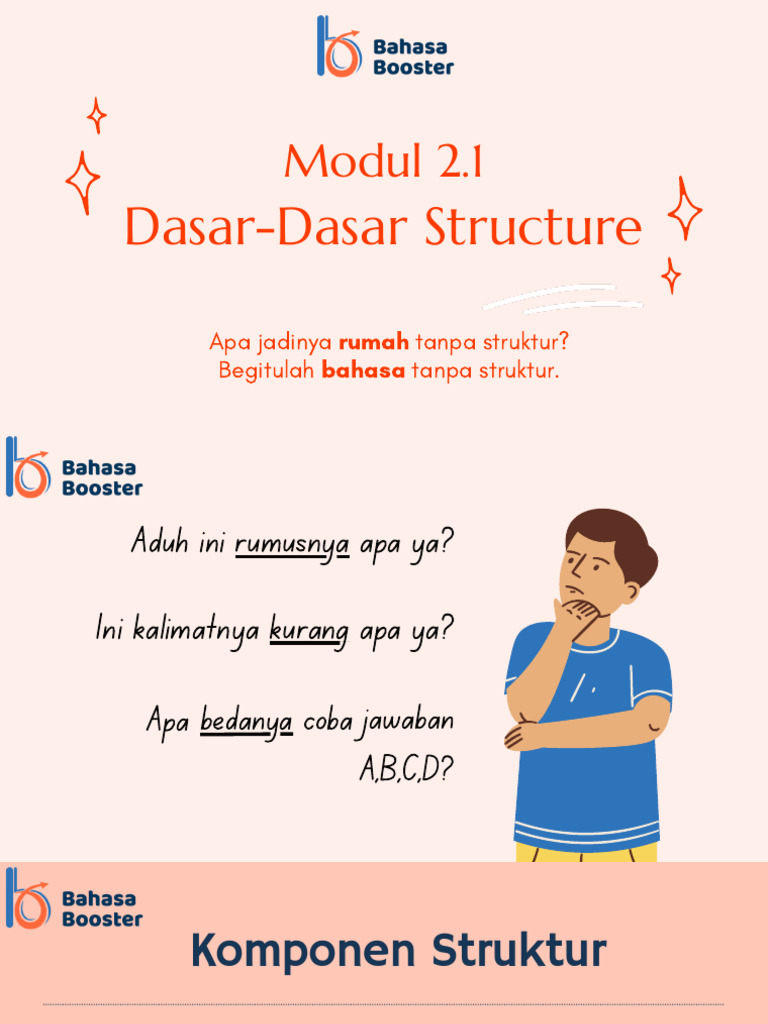 Modul-2.1_Structure-Dasar-Dasar Structure | PDF | Clause | Phrase