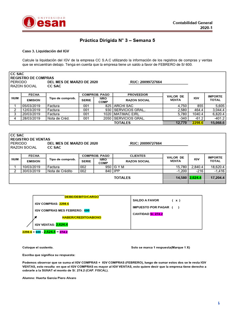 Tarea Conta Basica | PDF | Factura | Contabilidad
