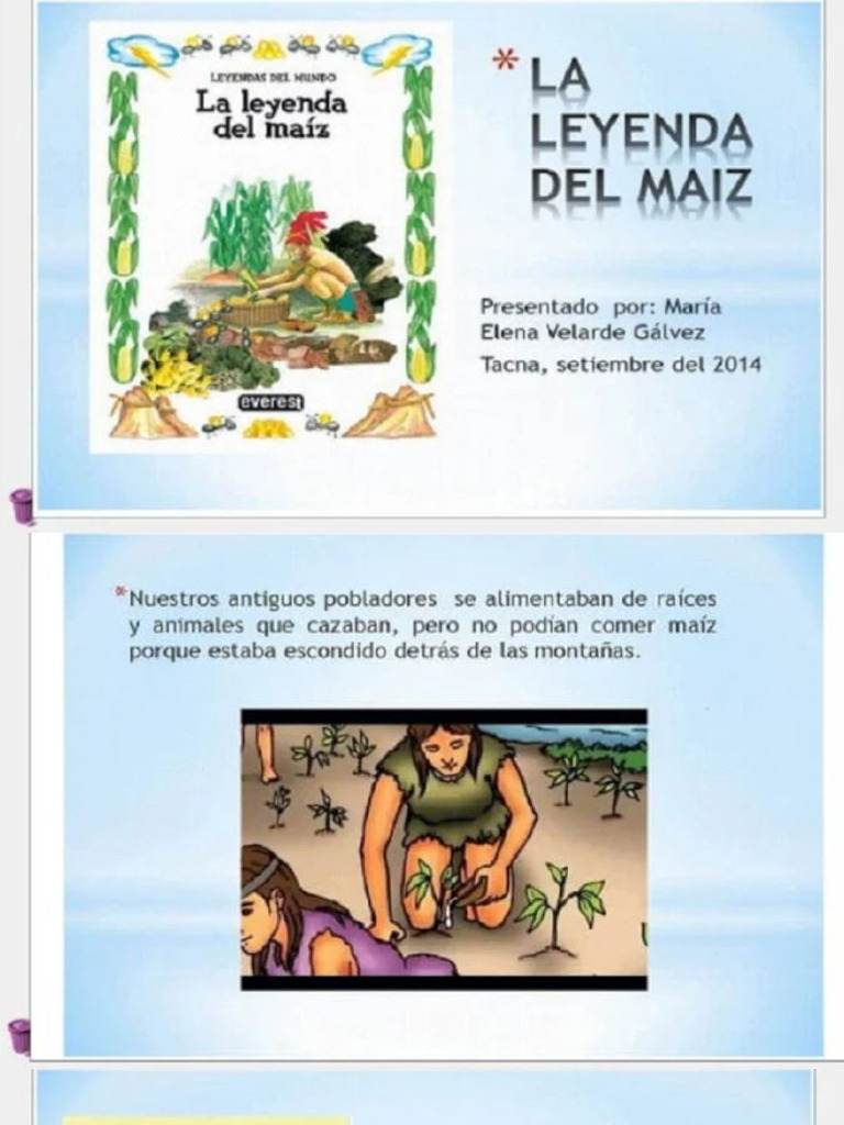 Leyenda Del Maíz | PDF