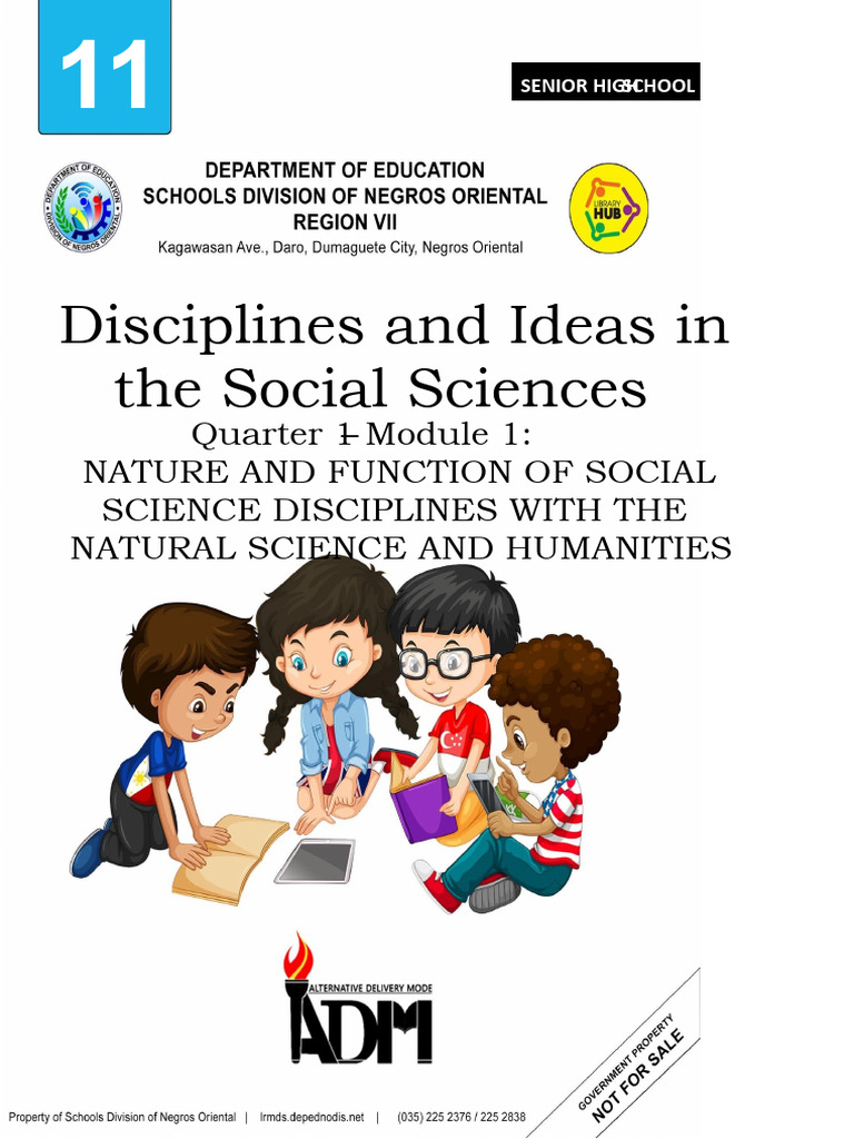 DISS - QUARTER 1 - MODULE 1 For Students | PDF