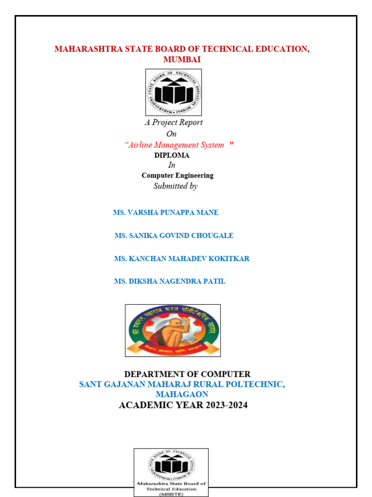 Airline management system project. (1) | PDF | Software Development ...