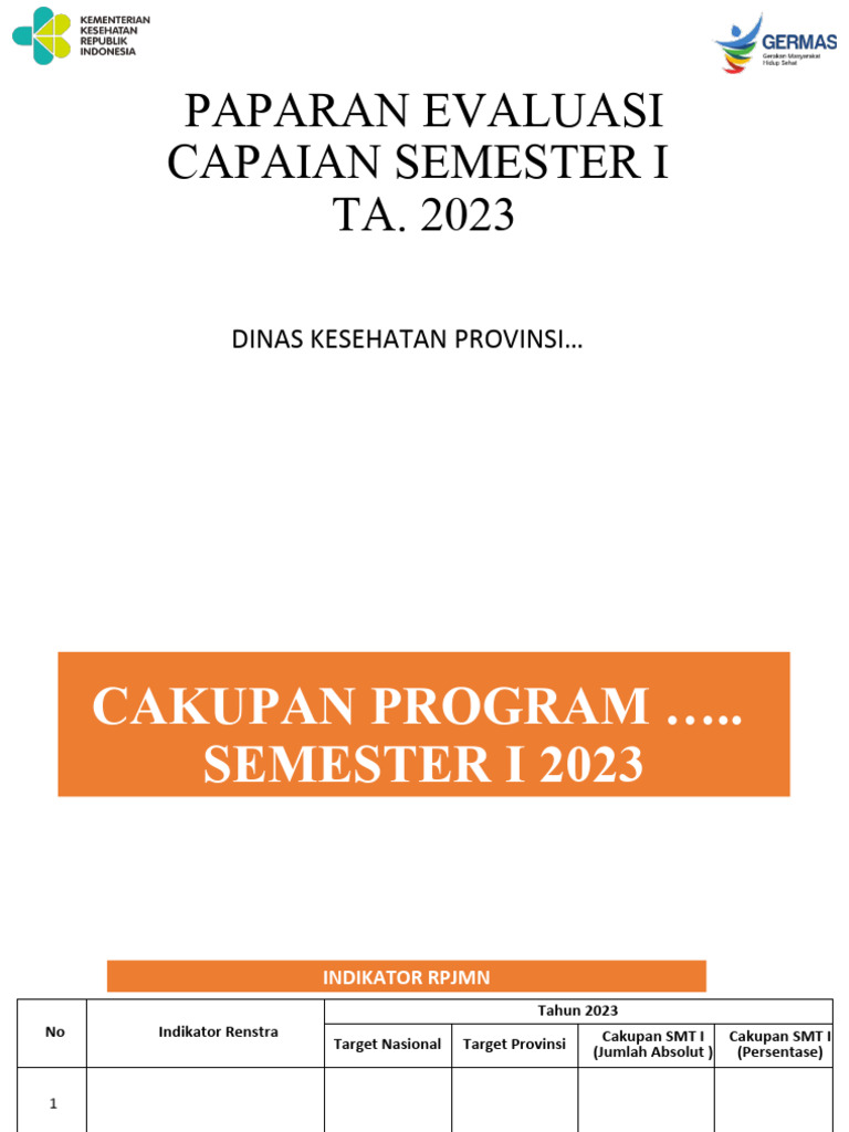 Template Paparan Provinsi | PDF