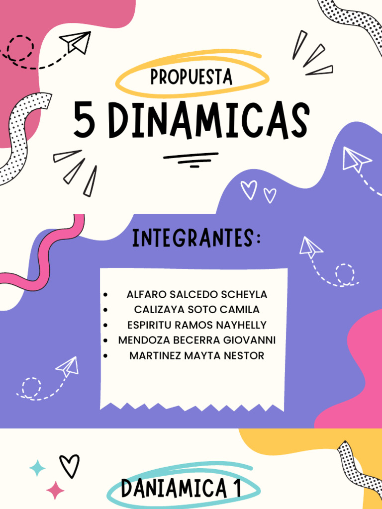 5 DINAMICAS | PDF