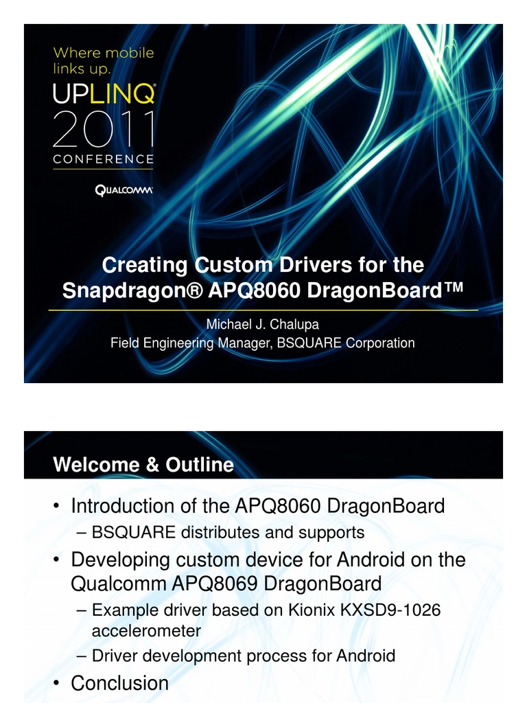 Snapdragon Lab Creating Custom Drivers | PDF | Android (Operating ...