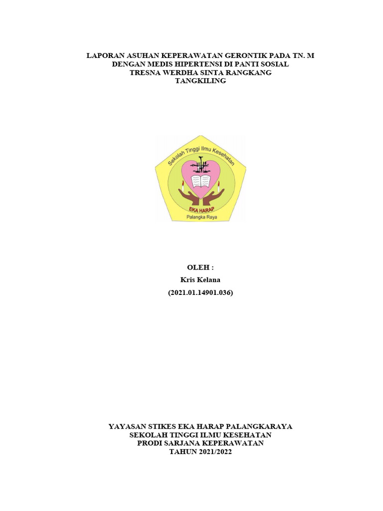 LP ASKEP Hipertensi Kep Gerontik Kris Kelana | PDF