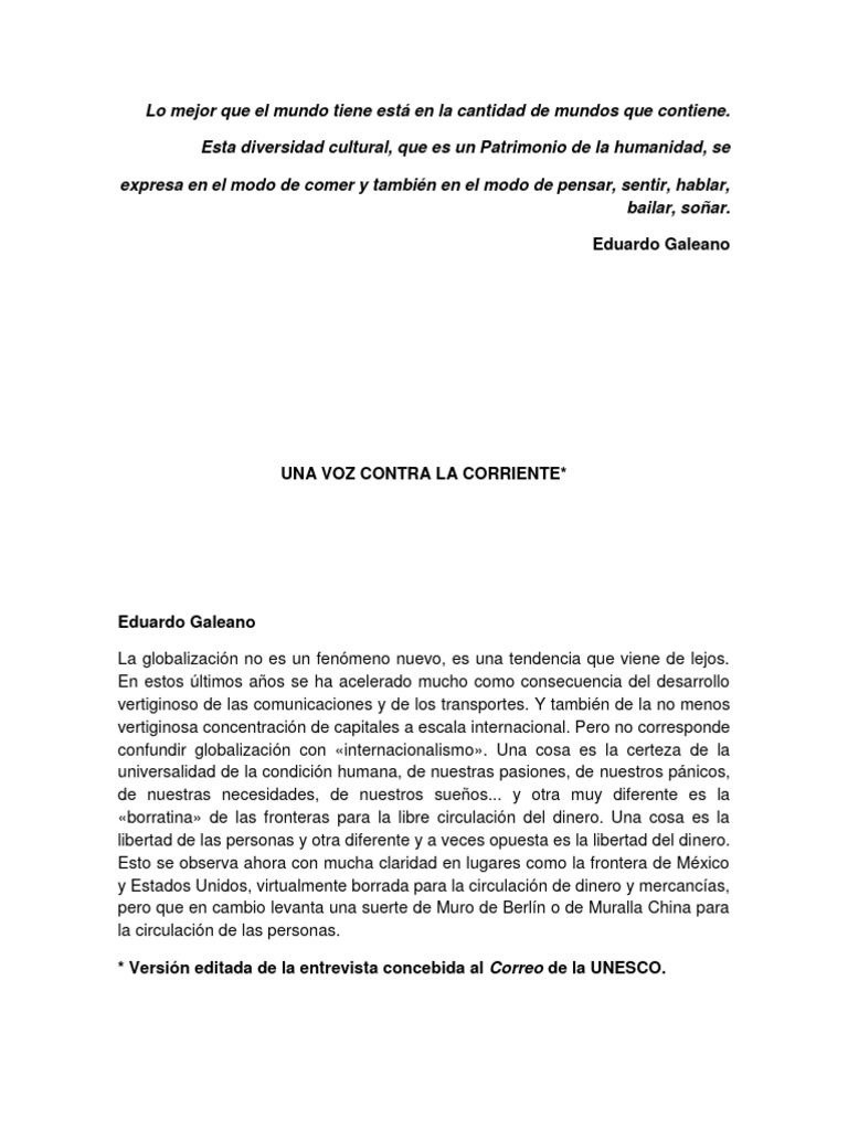 Eduardo Galeano | PDF