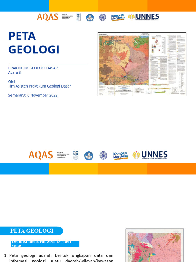 Acara 8 Peta Geologi | PDF