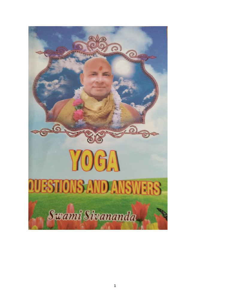 YOGA Questions and Answers by H.H. Sri Swami Sivananda | PDF