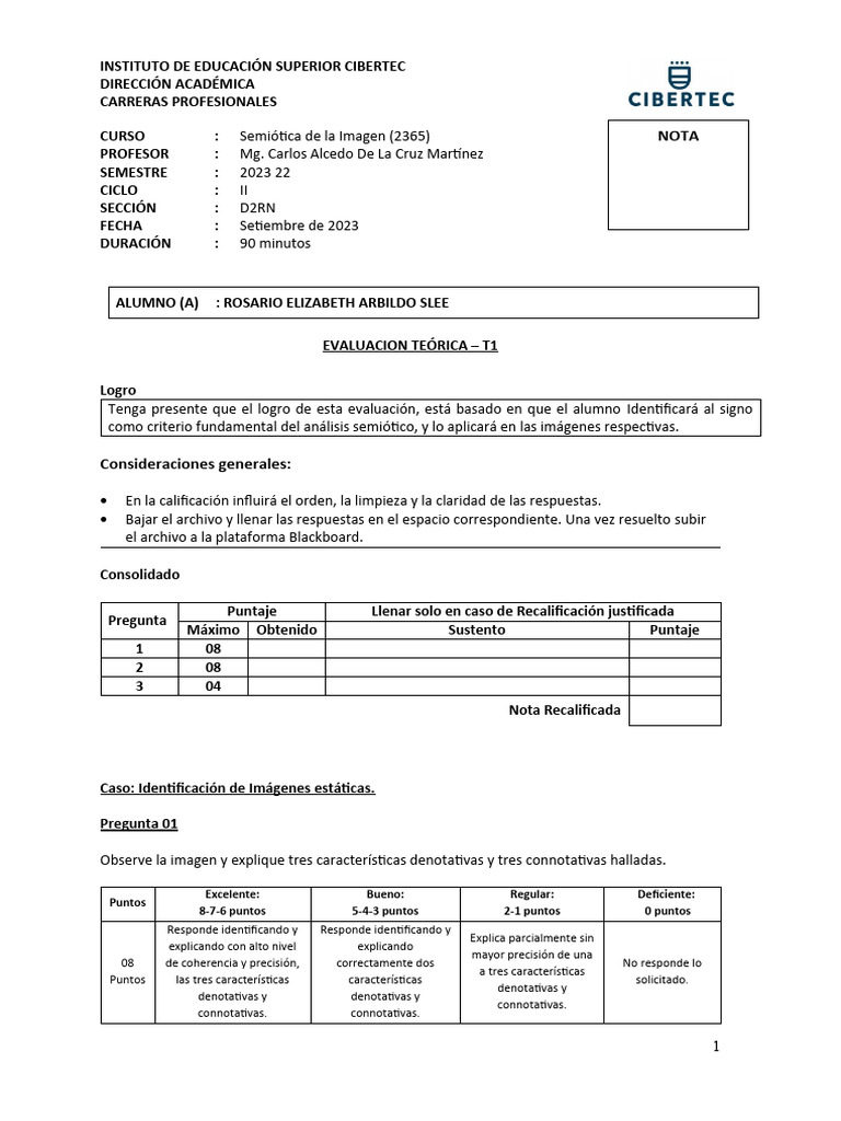 2365 - Semiótica de La Imagen - D2RN - 00 - Et1 - de La Cruz Martínez ...