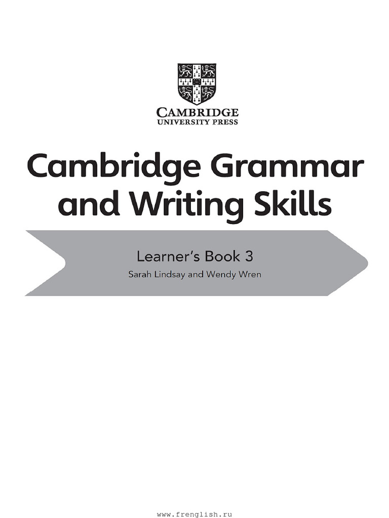 Cambridge Grammar and Writing Skills 3 | PDF