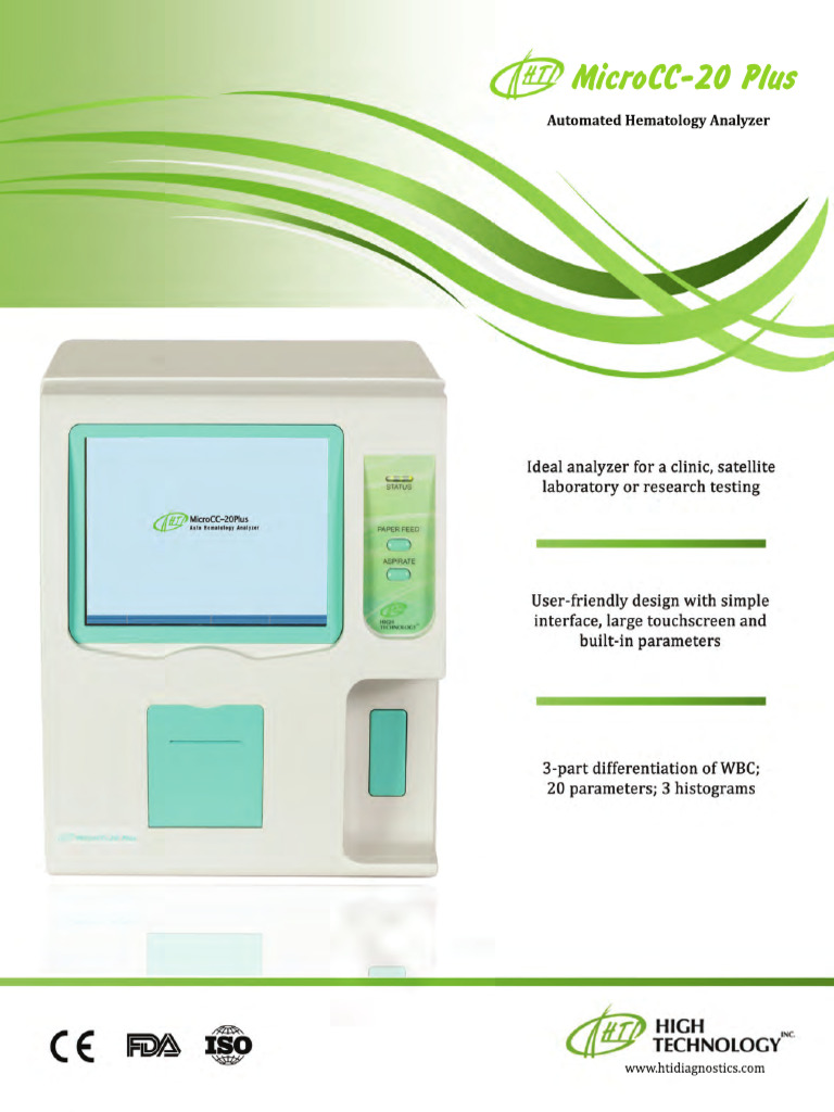 Product Brochure_ MicroCC-20 Plus | PDF