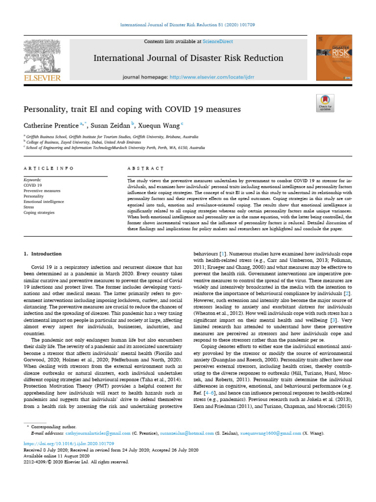 Catherine Prentice 2020 | PDF