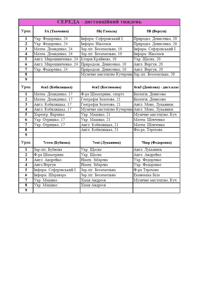 Wednesday Online | PDF