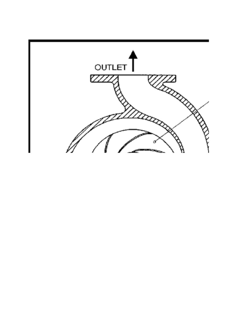 Cross section view of centrifugal pump | PDF