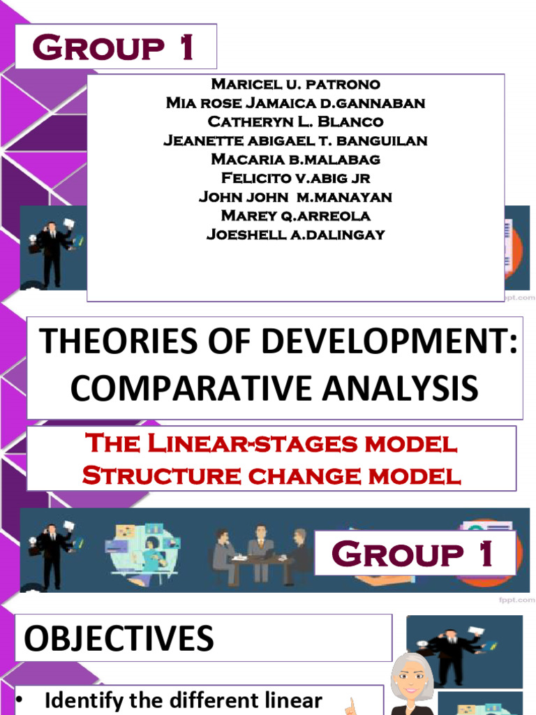 Group1 - Theories of Development Linear Stages Model and Structure Change Model | PDF | Labour ...