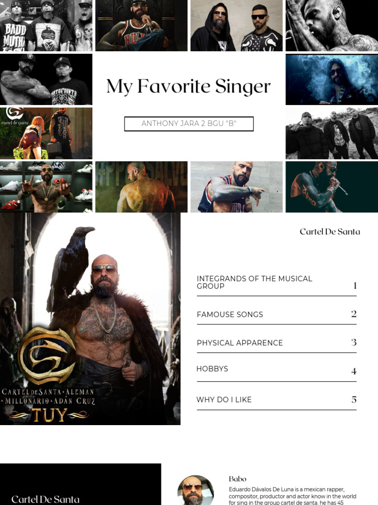 My Favorite Singer | PDF