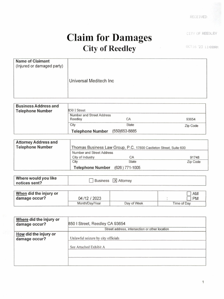 2023-10-16 Claim - Universal Meditech Inc | PDF | Antibody | Monoclonal ...