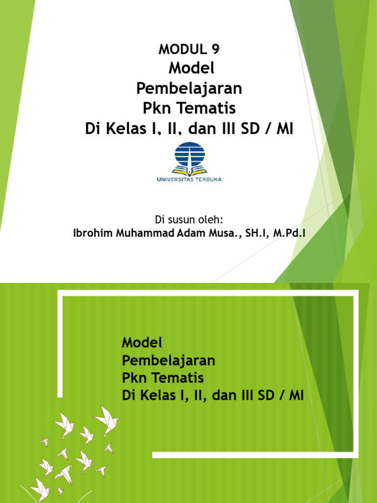 Modul 9 Pembelajaran PKN Di SD | PDF