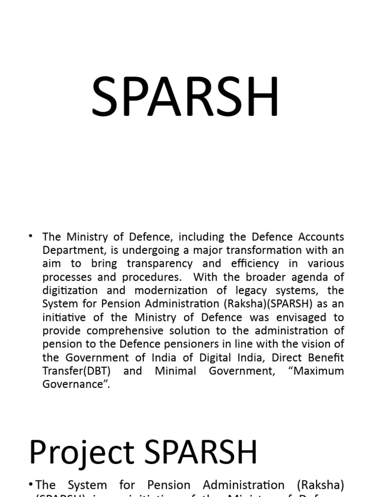 Sparsh | PDF | Pension | Computing