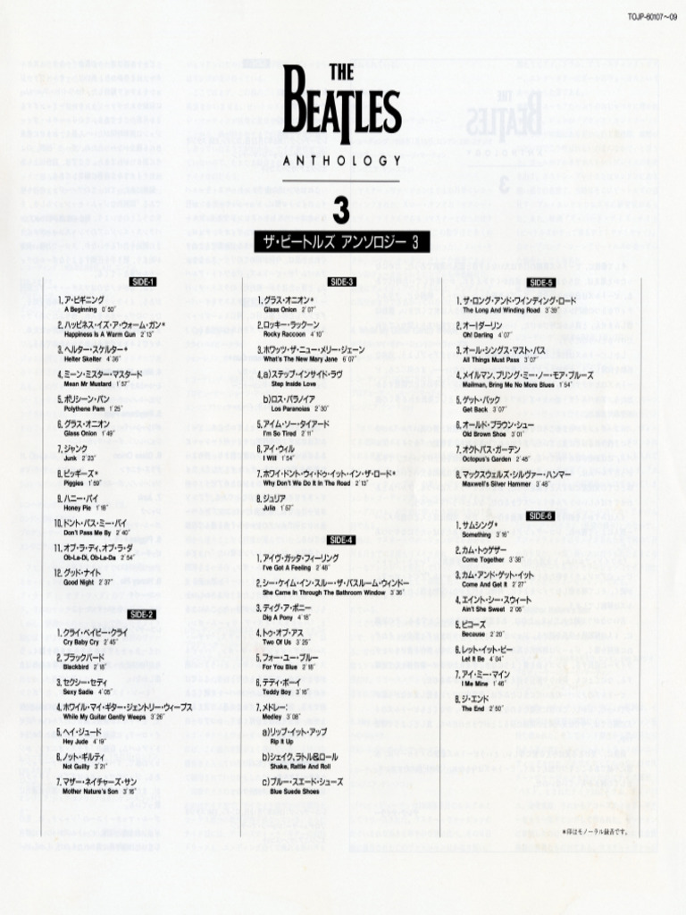 Anthology 3 (Book) | PDF