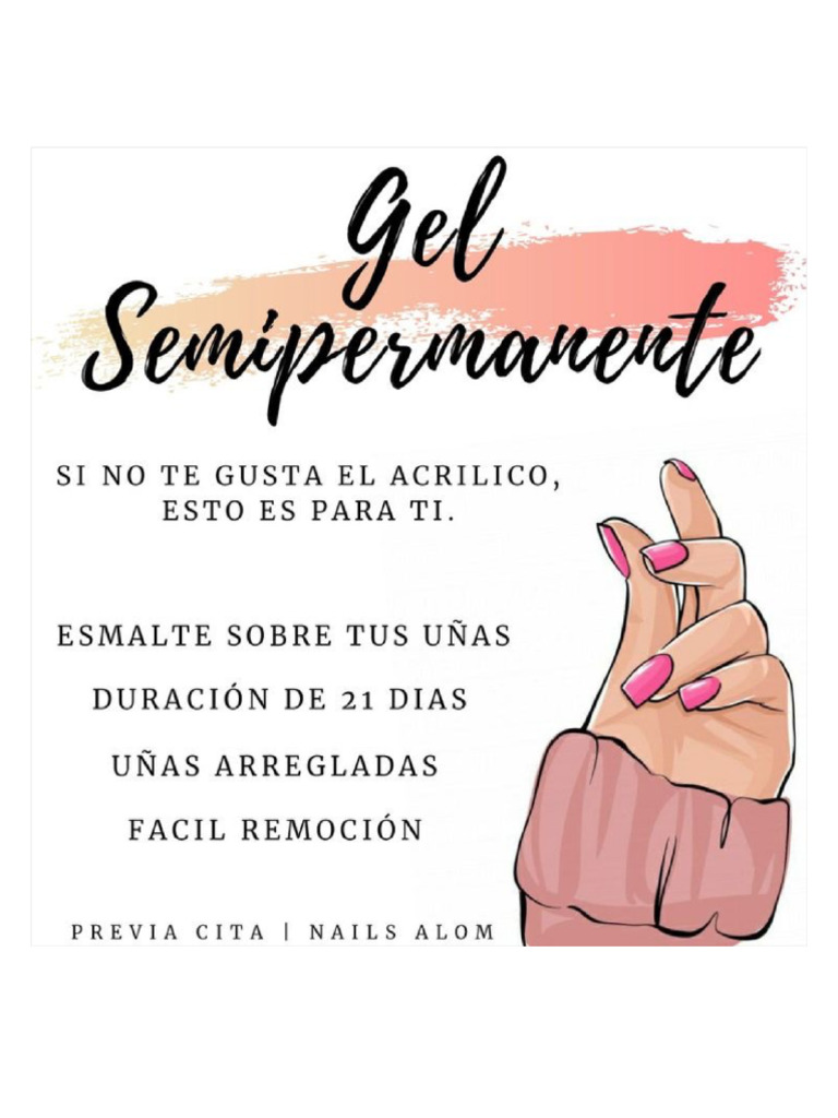 Gel Semipermanente Que Es? | PDF