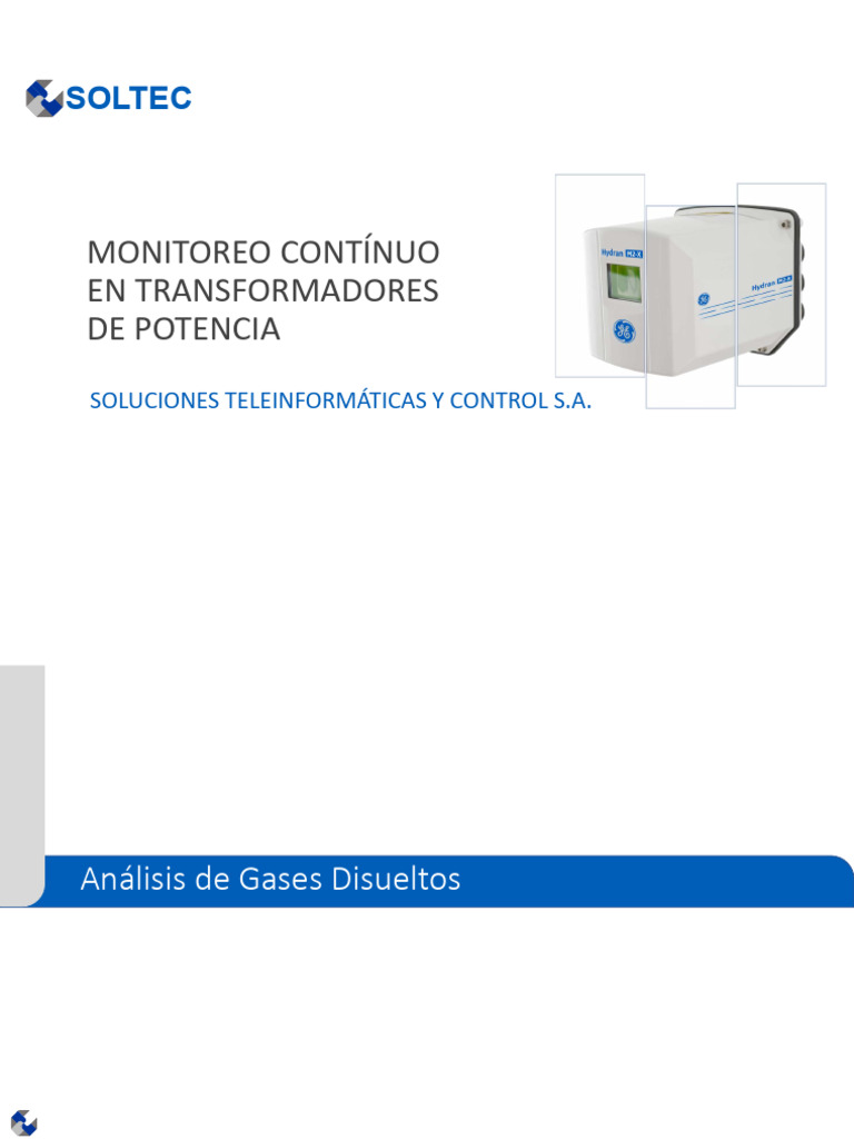 Hydran M2-X - SOLTEC | PDF | Tornillo | Transformador