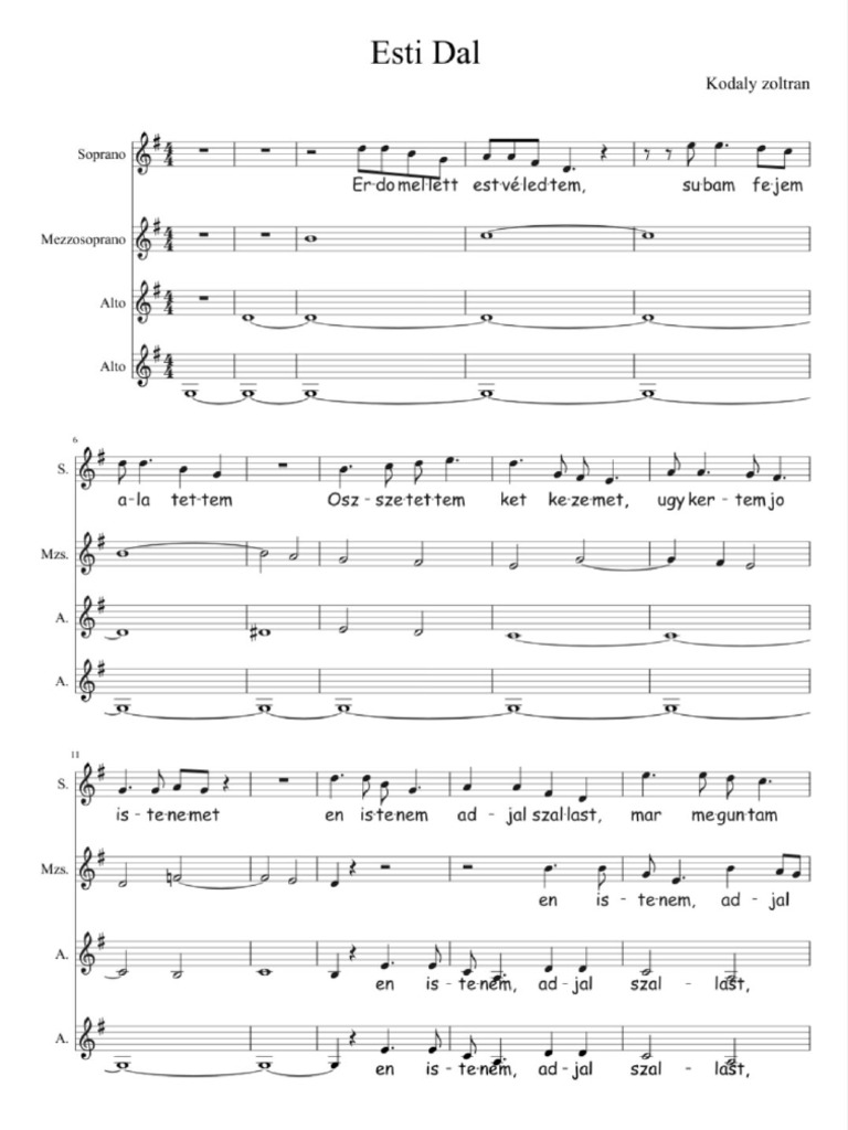 15. PROPINA Esti Dal Kodaly | PDF