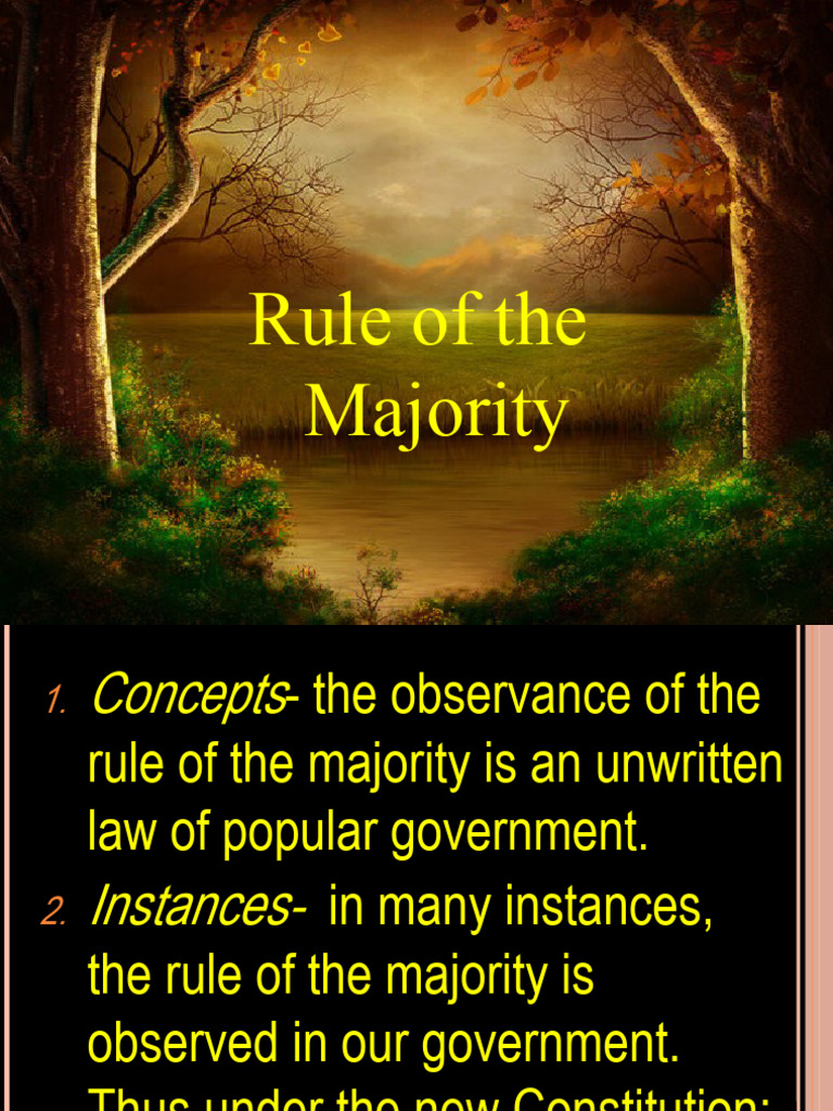 Rule of MaJORITY | Download Free PDF | United States House Of ...