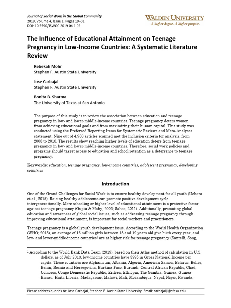 teenage-pregnancy-and-education-pdf-teenage-pregnancy-systematic