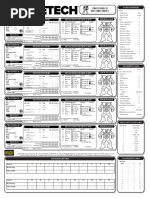 BattleTech Record Sheets: Clan Elemental Battle Armor (Space) | PDF ...