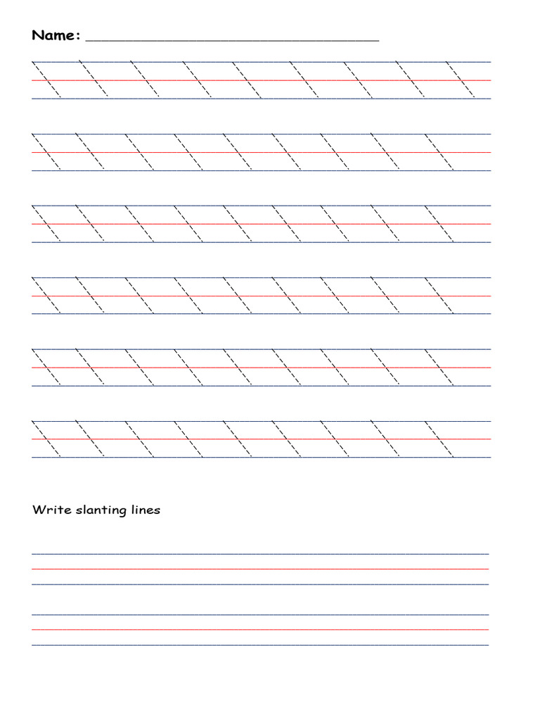 Slant Lines (Right) | PDF