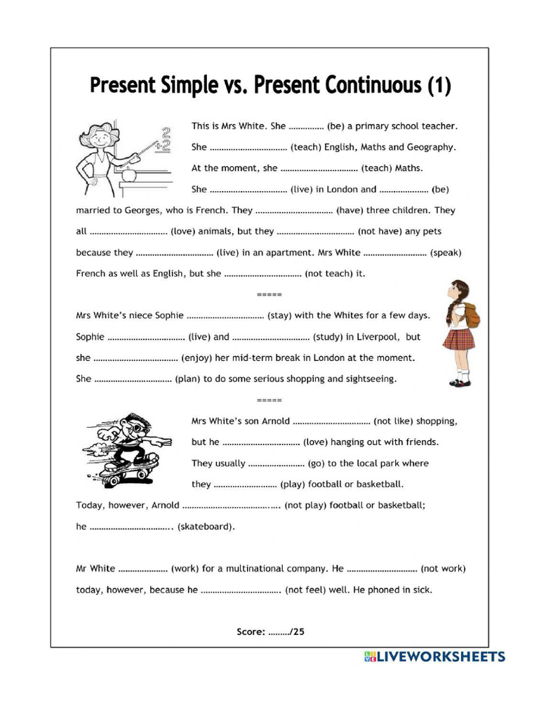 Present Continuous 2 | PDF