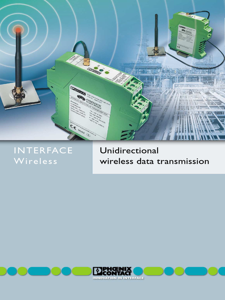 Interface Wireless: Unidirectional Wireless Data Transmission | PDF