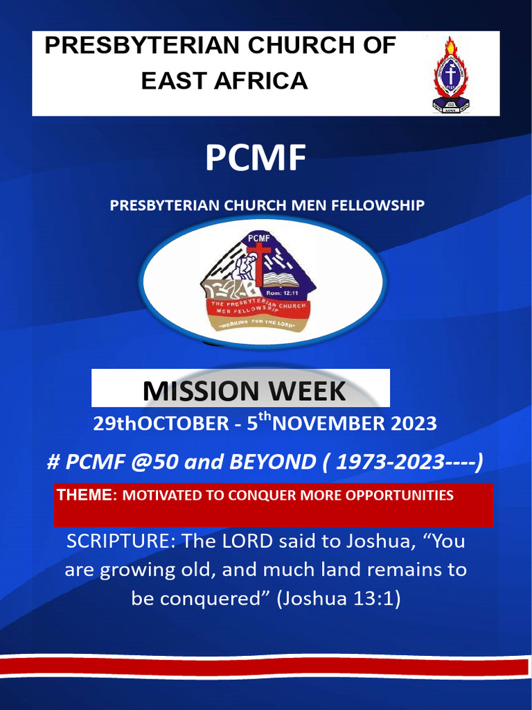 PCMF Mission Week 2023 | PDF | Joshua | Jesus