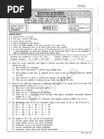 AL Physics Paper - English Medium | PDF