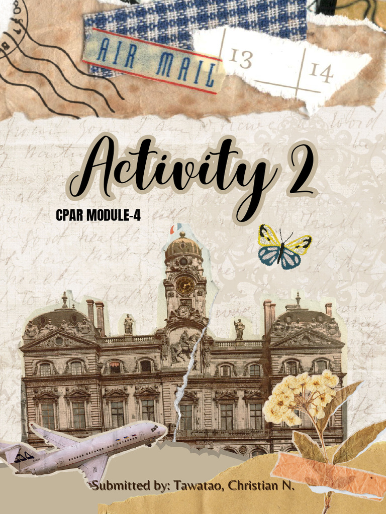 Tawatao, Christian N. CPAR MODULE-4 Activity2 | PDF | Paintings ...