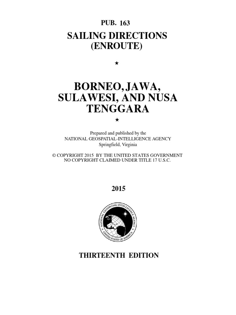 Sailing Direction Indo | PDF