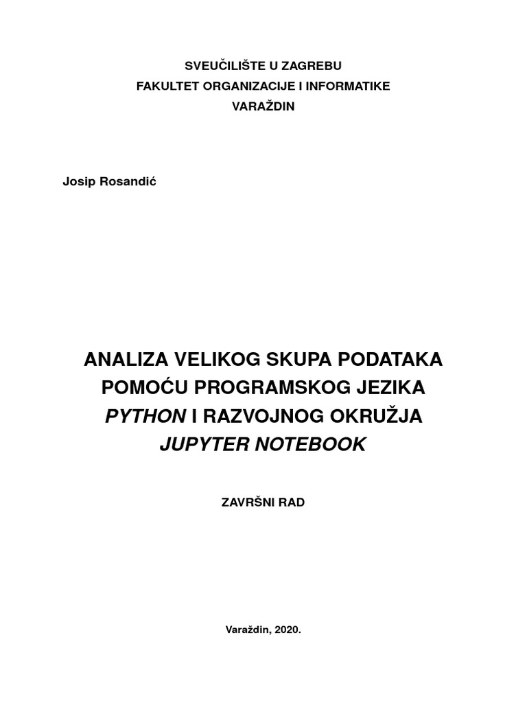 Jrosandic Zavrsni Rad | PDF