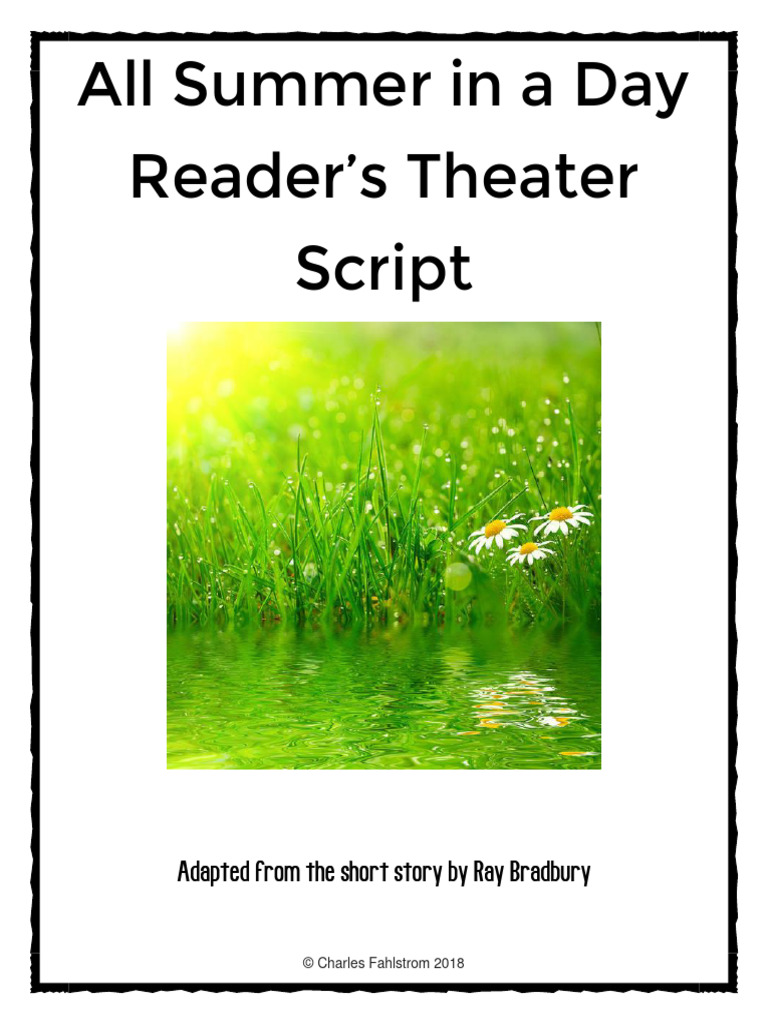 Reader's Theater: All Summer in a Day | PDF | Sun | Planets