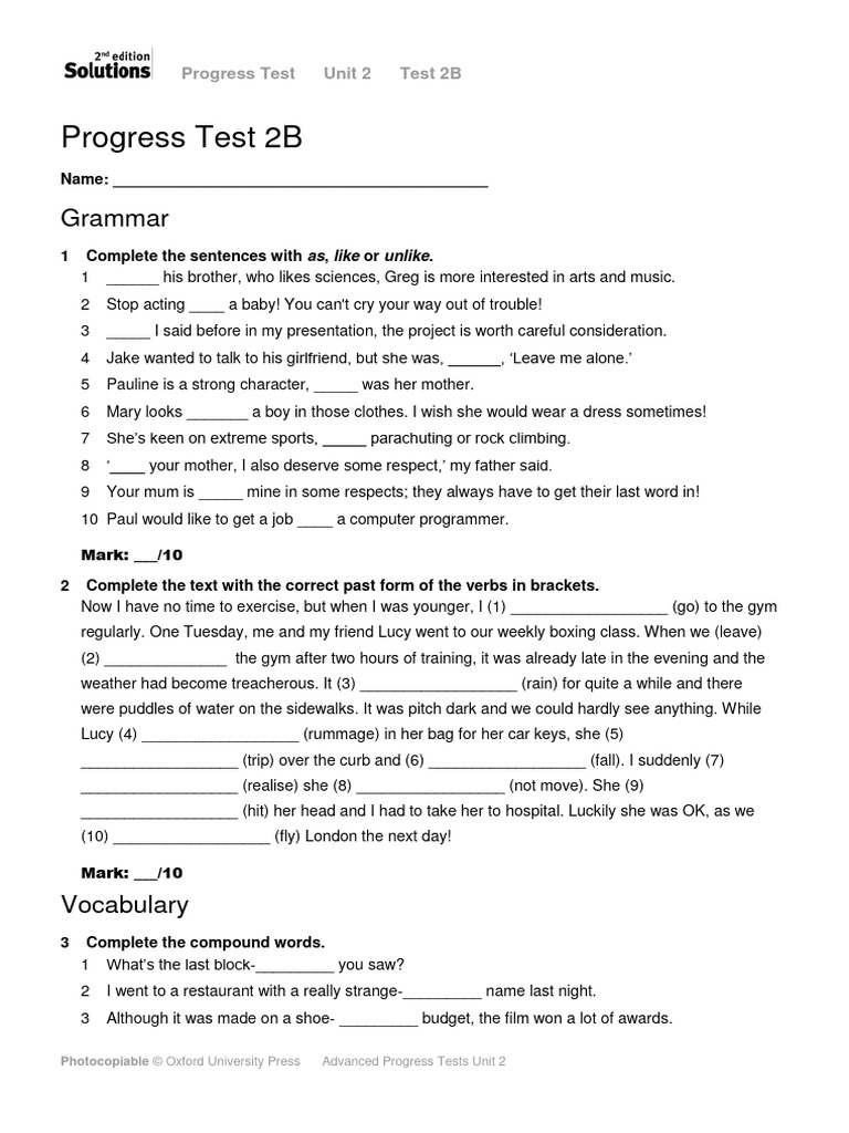 Progress 2B | PDF | Books