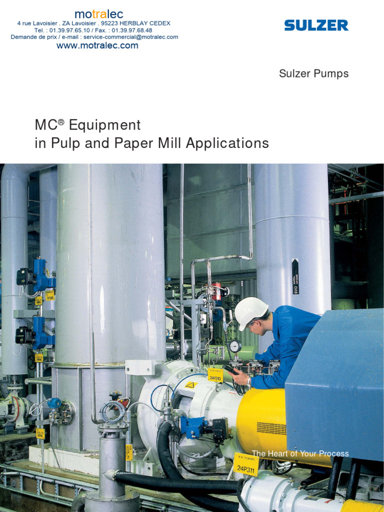 Sulzer MC Equipment | PDF | Pump | Valve