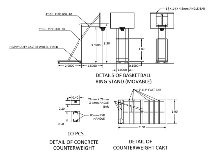 Basketball Ring Stand | PDF