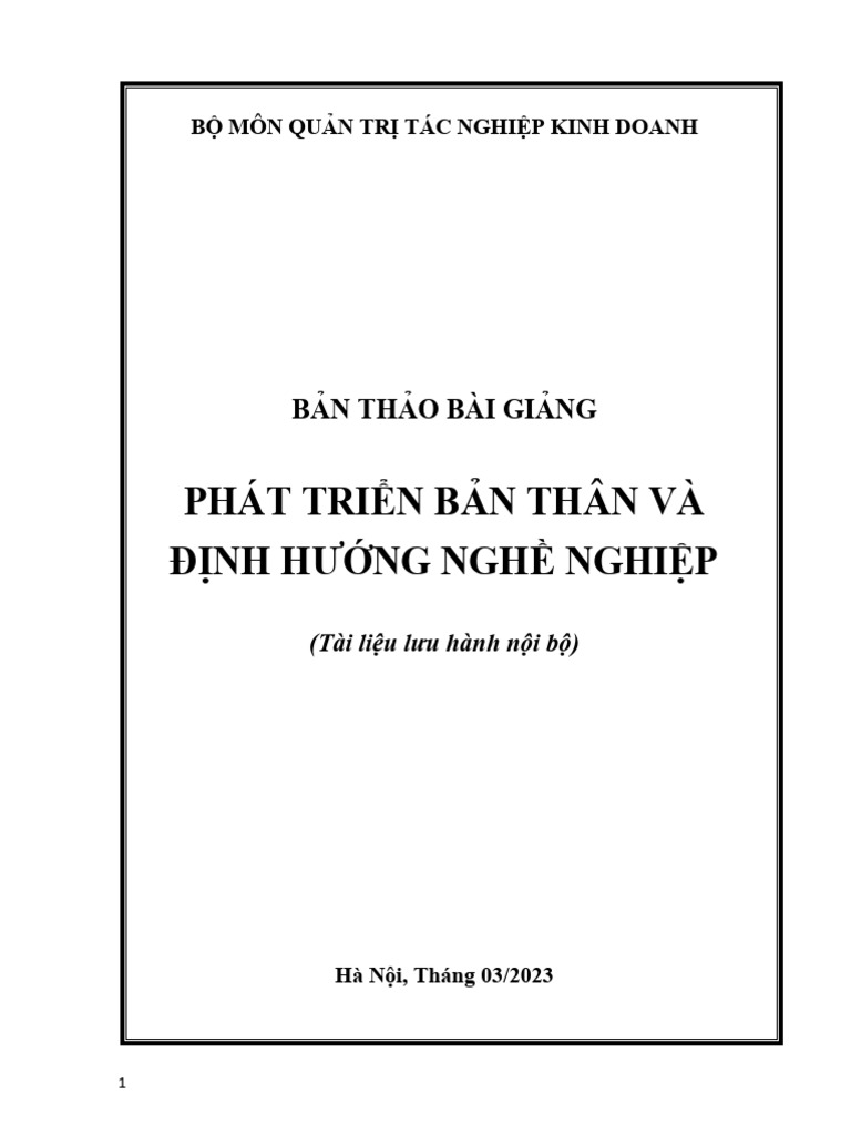Bài Giảng Hp Ptbt&Đhnn | PDF
