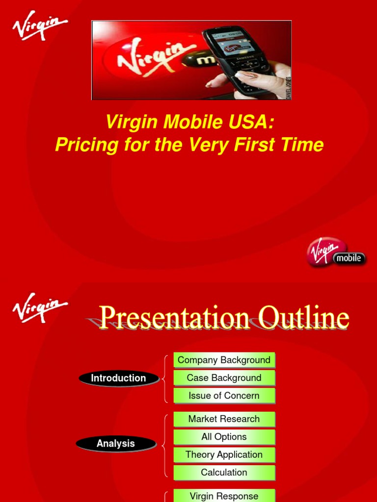 Virgin Mobile Pricing Model | PDF | Technology & Engineering