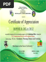 CERTIFICATE OF ENROLLMENT 4ps | PDF