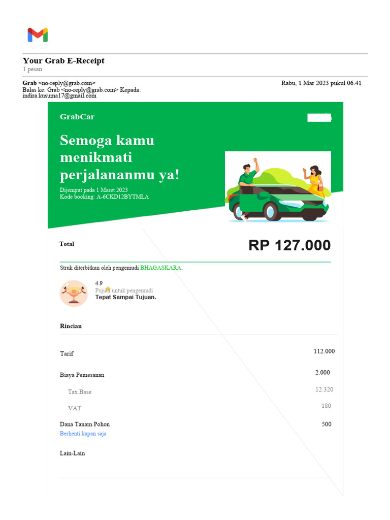 GrabCar Bandara Soekarno Hatta | PDF